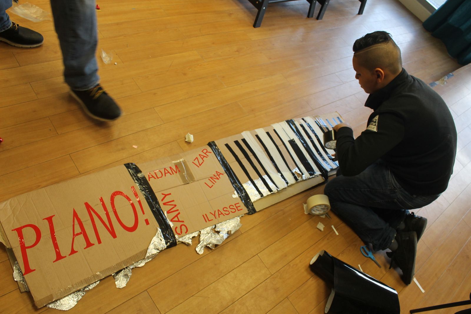 Le piano en carton — Wikifab