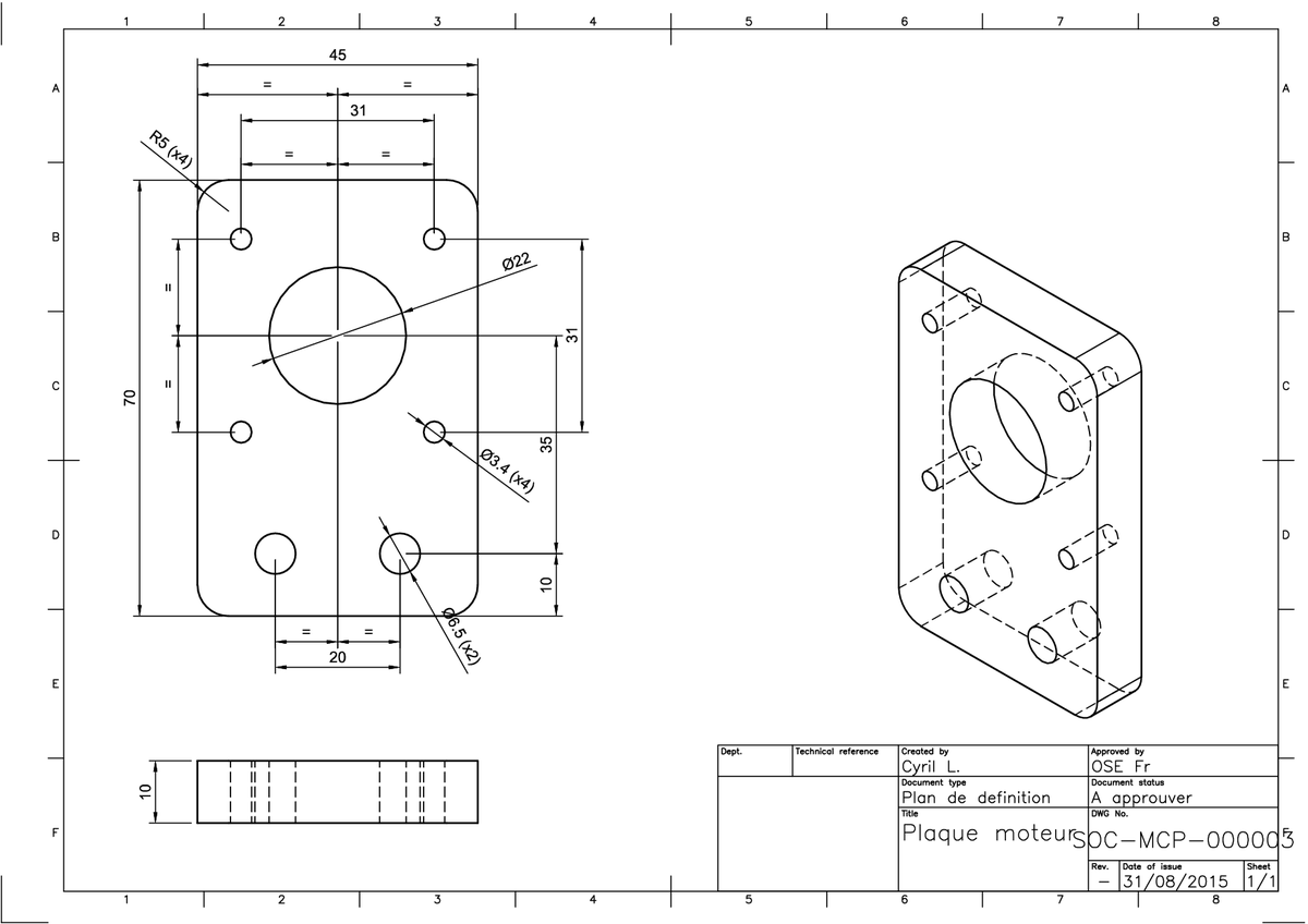 Modélisation 3D — Wikifab