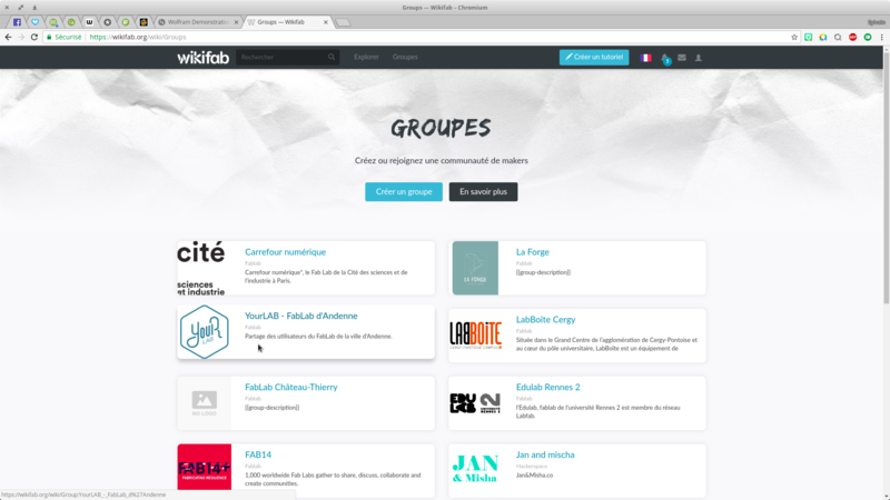 Wikifab - Inscription et création d'un tutoriel — Wikifab
