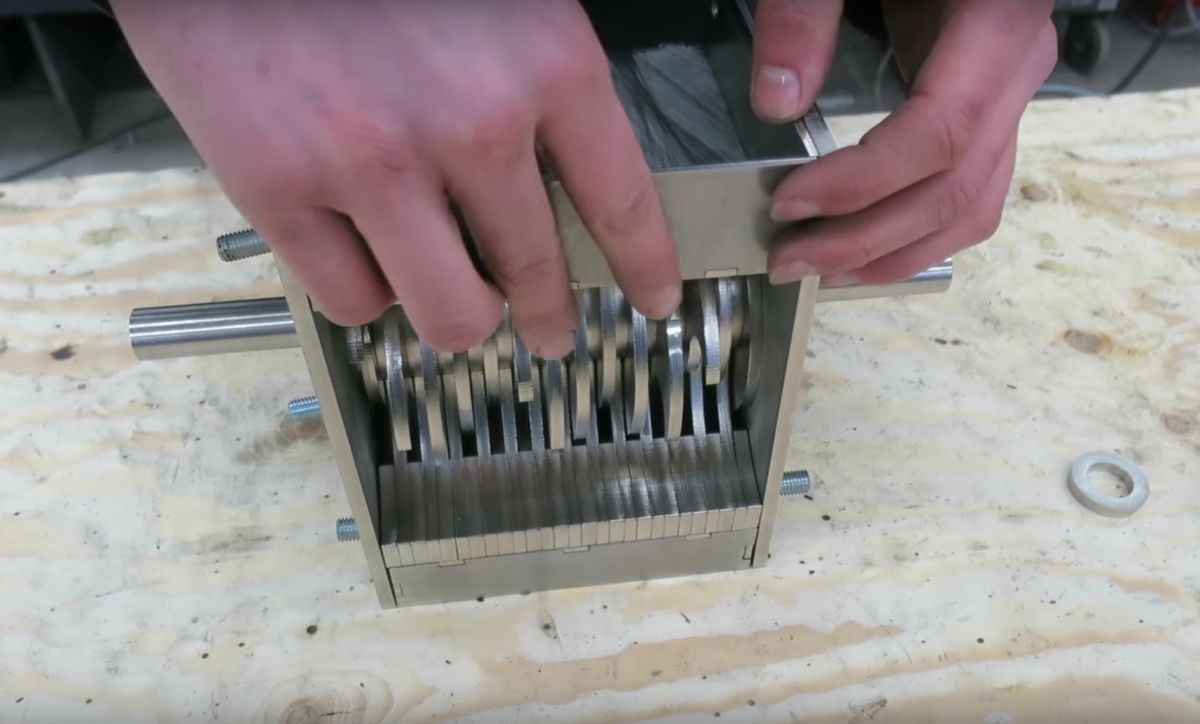 Plastic Shredder Machine — Wikifab