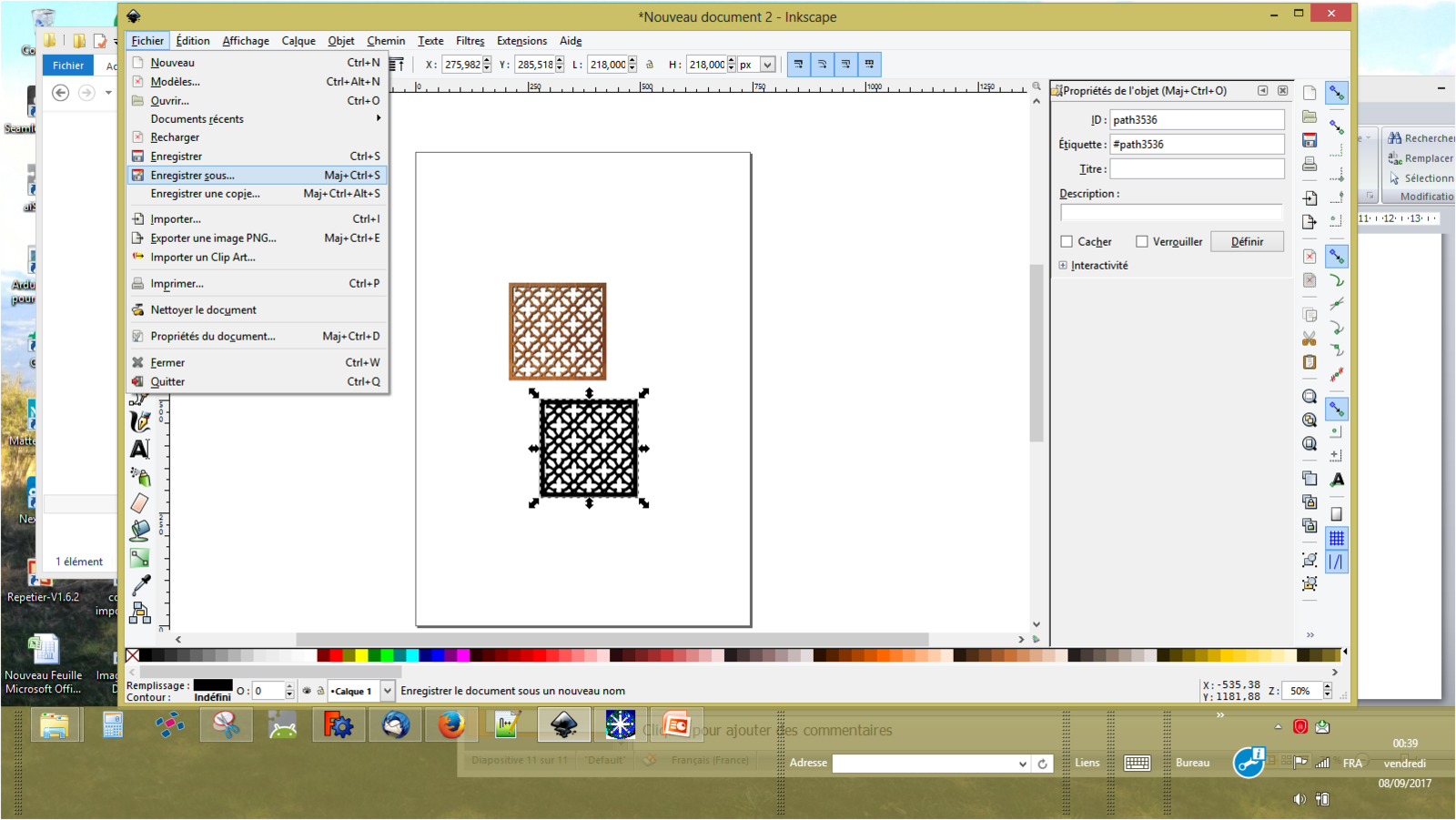 Image JPG en Dxf pour Découpe Laser — Wikifab
