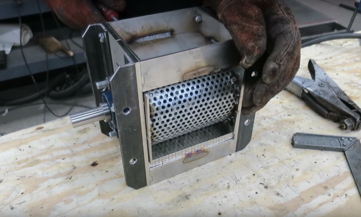 Plastic Shredder Machine — Wikifab