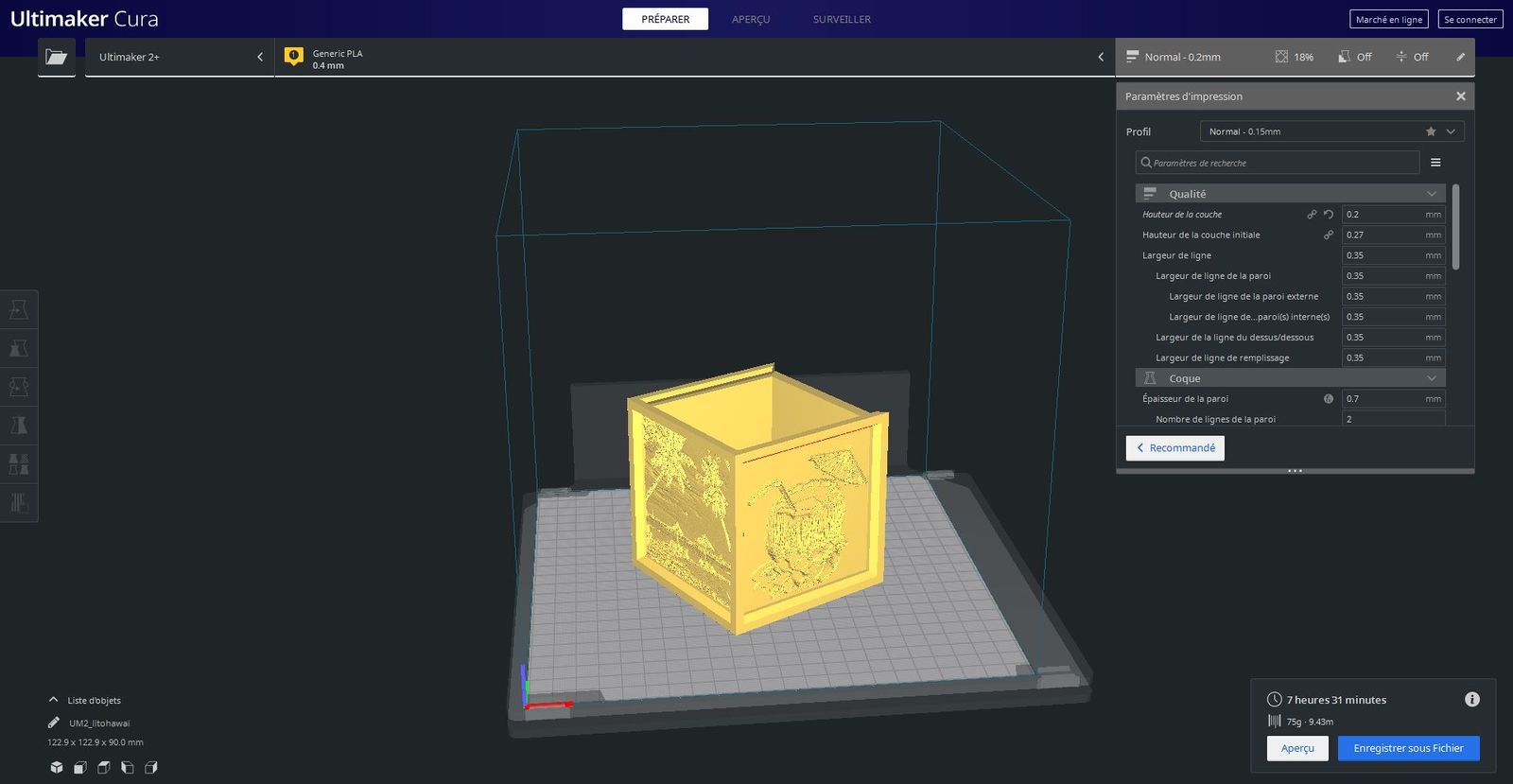 Lithophanie 3D — Wikifab