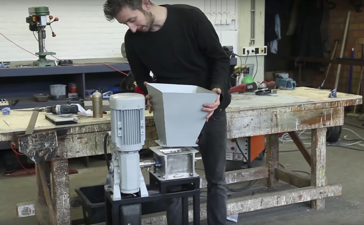 Plastic Shredder Machine — Wikifab